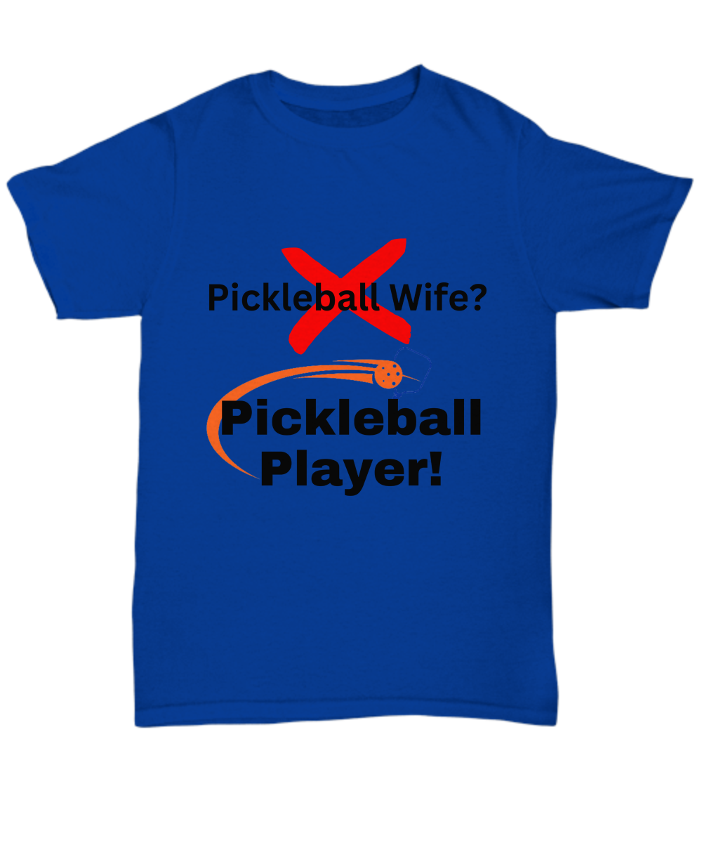 Pickleball Wife? No! Pickleball player. Women in pickleball. – CupsforFun